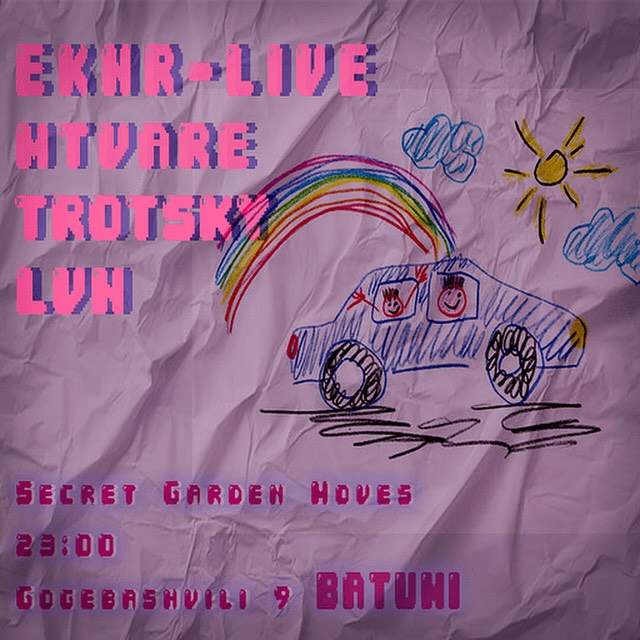 MTVARE / TROTSKY / LVN / EKNR at TBA - Secret garden moves, Batumi