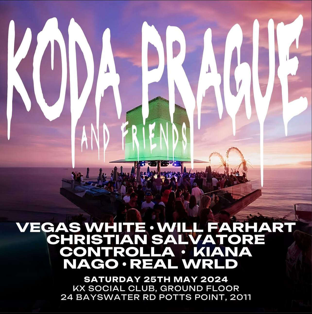 KX Social Club presents: KODA PRAGUE AND FRIENDS at KX Social Club, Sydney