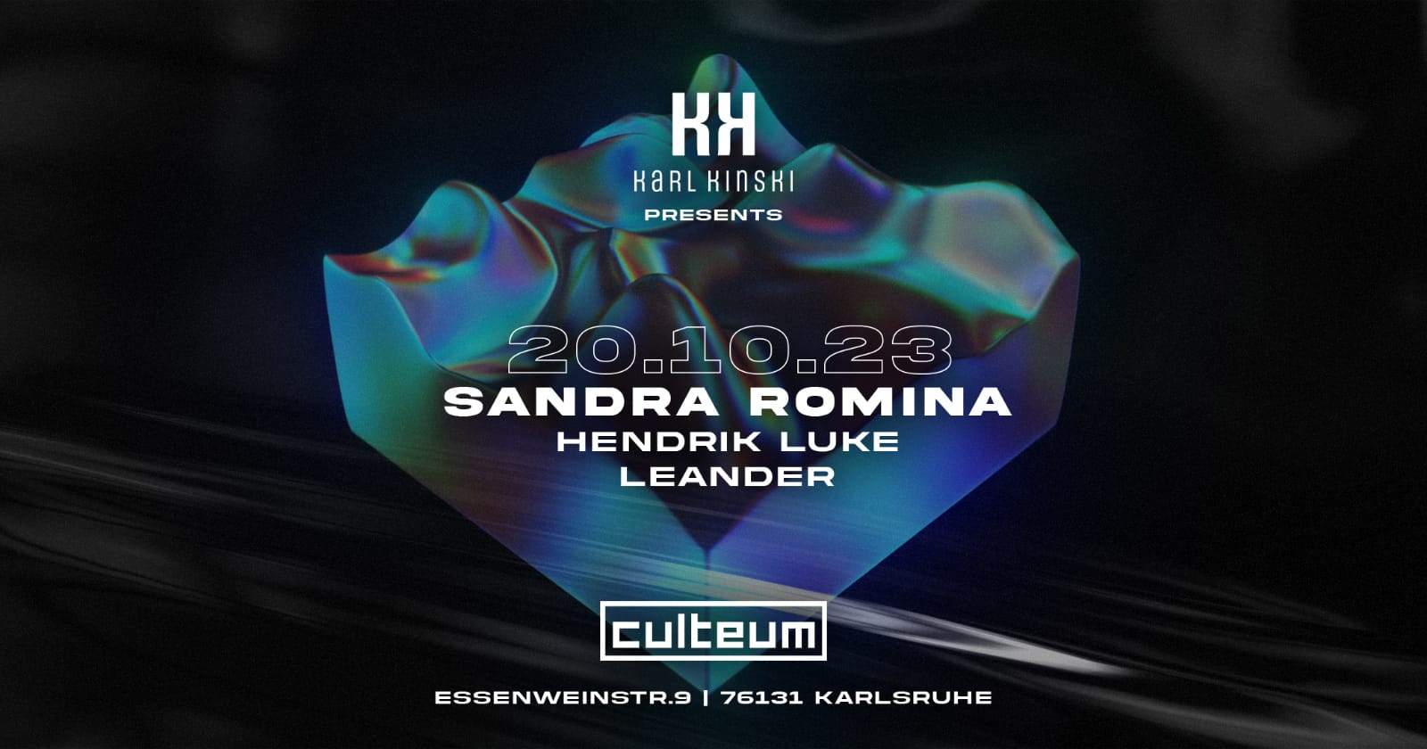 KK MEETS Culteum W/ SANDRA ROMINA at Culteum, Karlsruhe