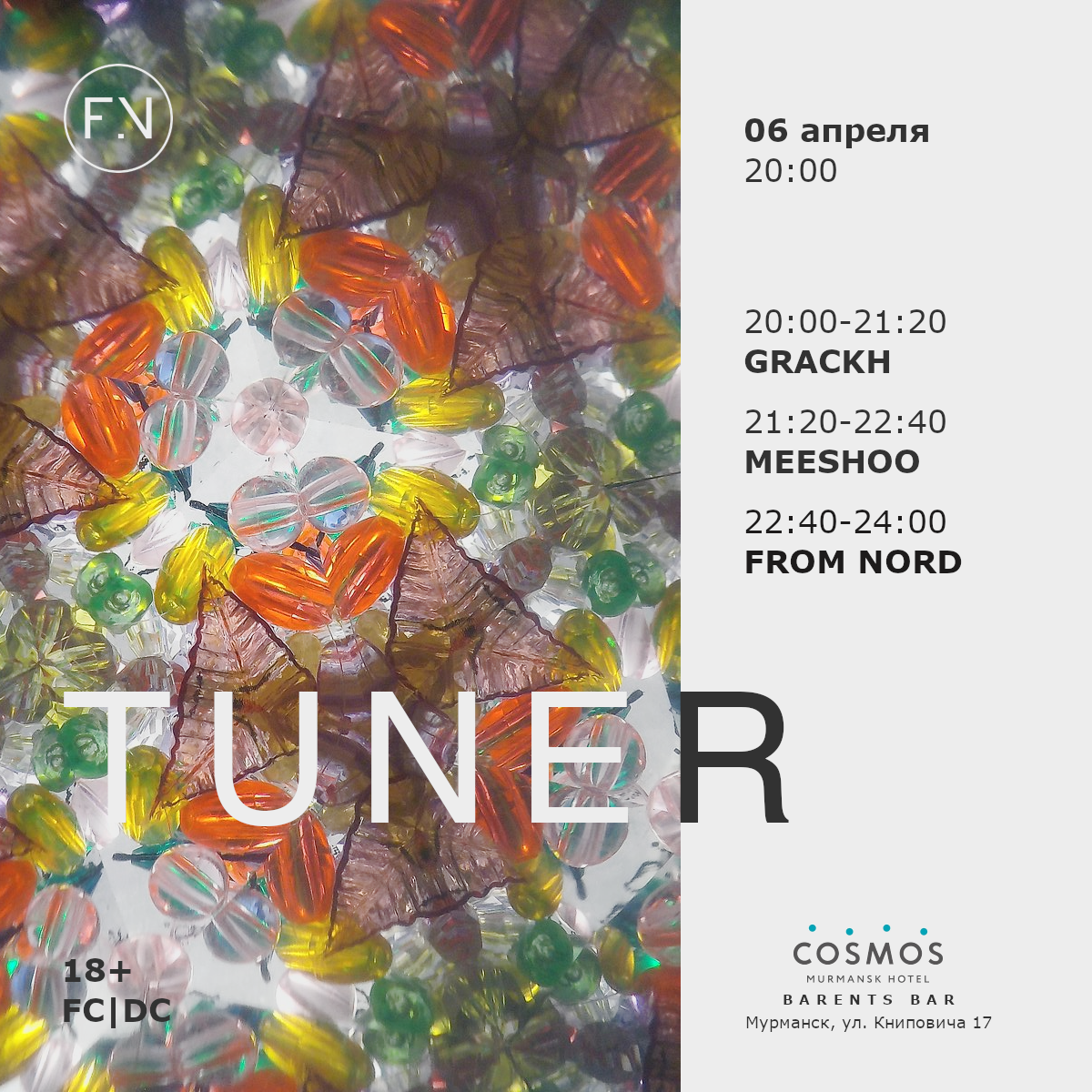 TUNER at Barents Bar, Rest of Russia
