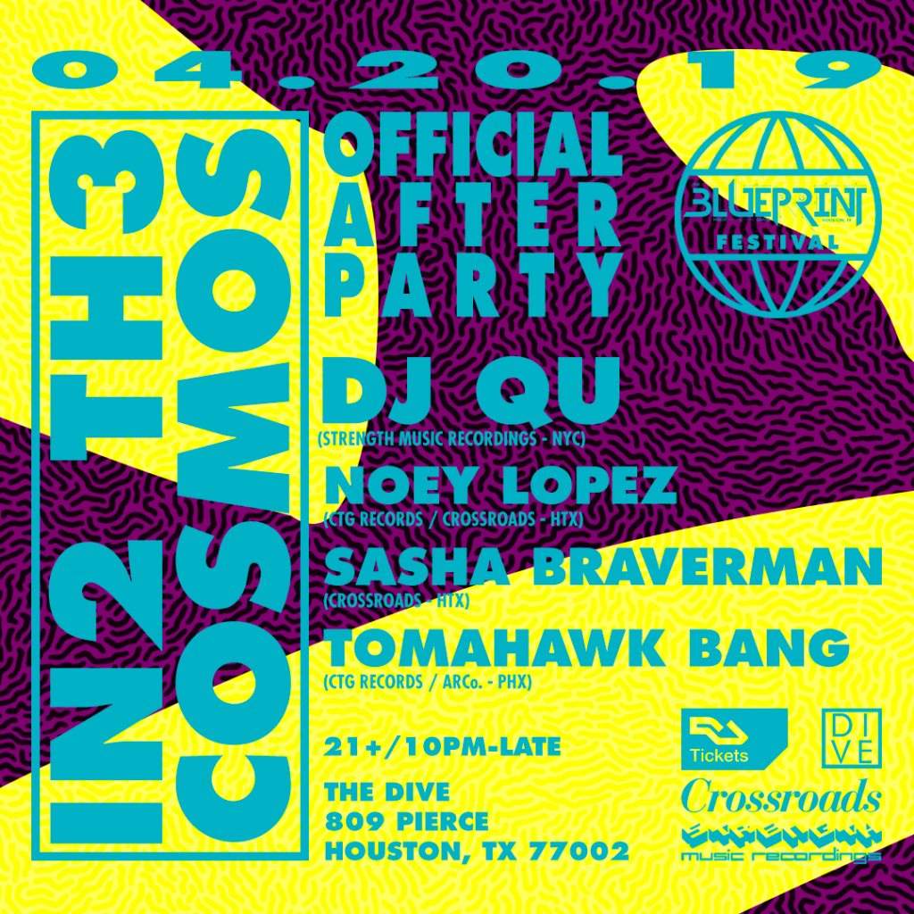 IN2 TH3 Cosmos Feat. DJ QU (Strength Music) at The Dive, Houston
