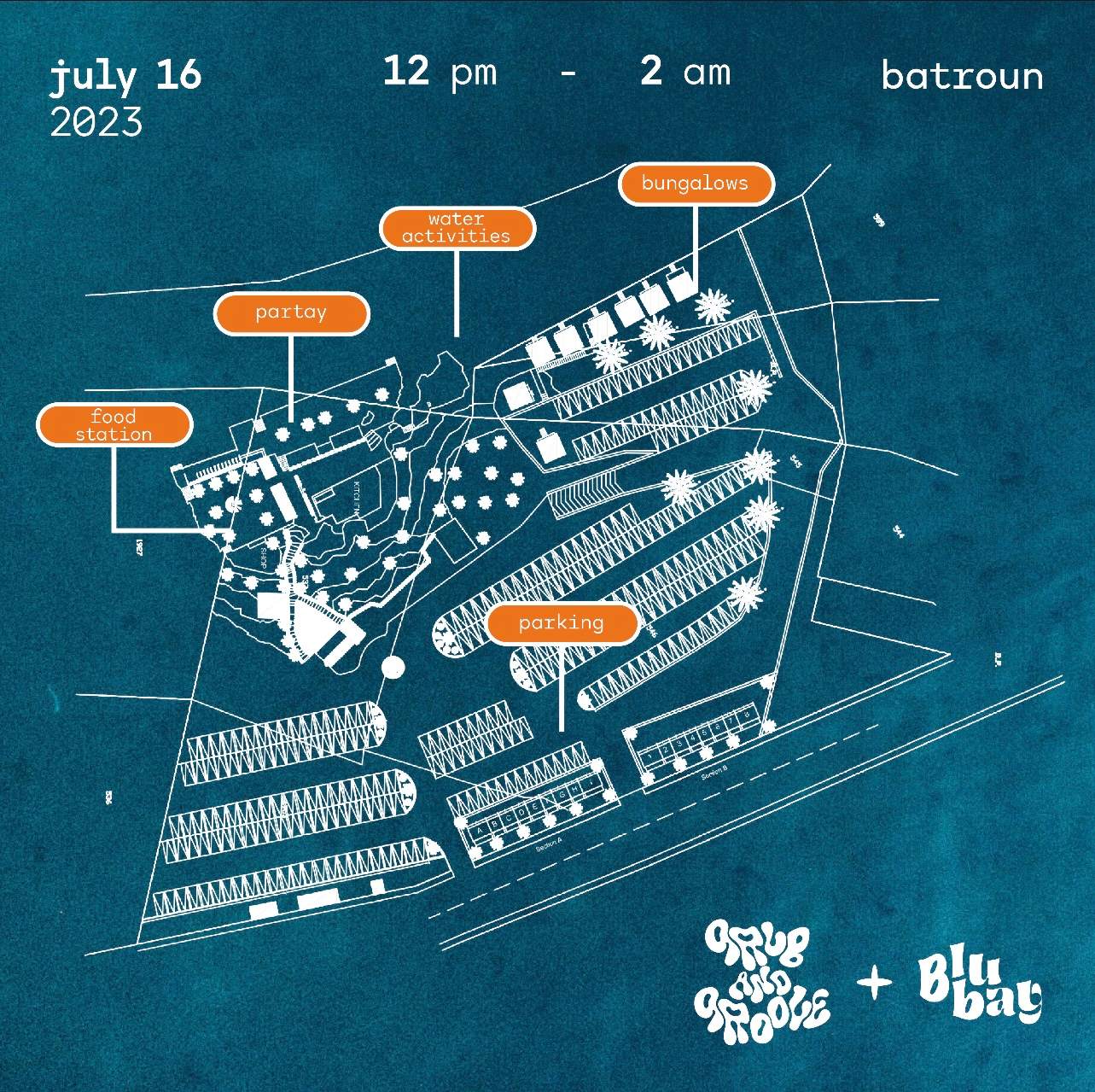 Grub and Groove x Blu Bay at TBA, Beirut