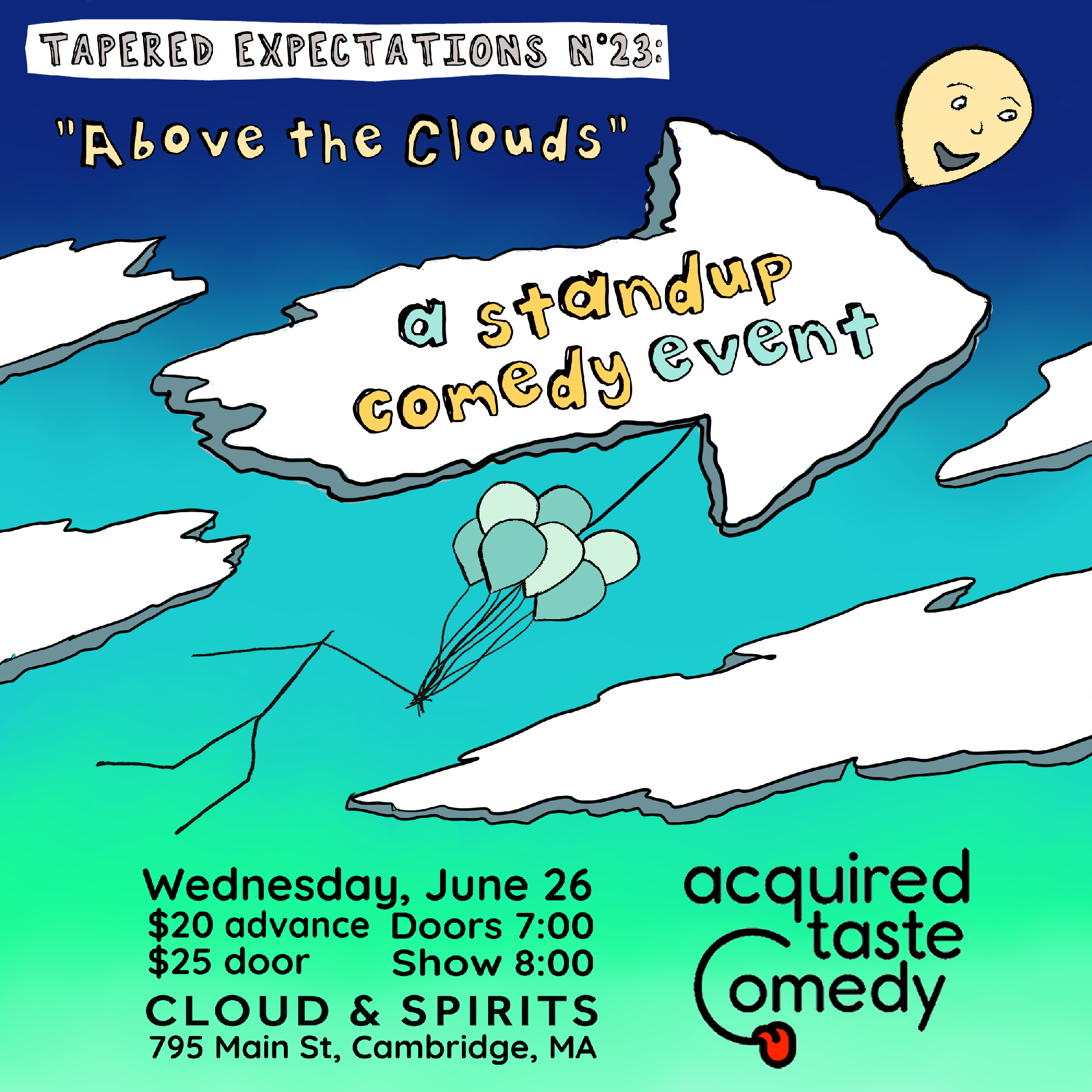 [ATC-023] 'Above the Clouds' (A Standup Comedy Event) en Cloud ...