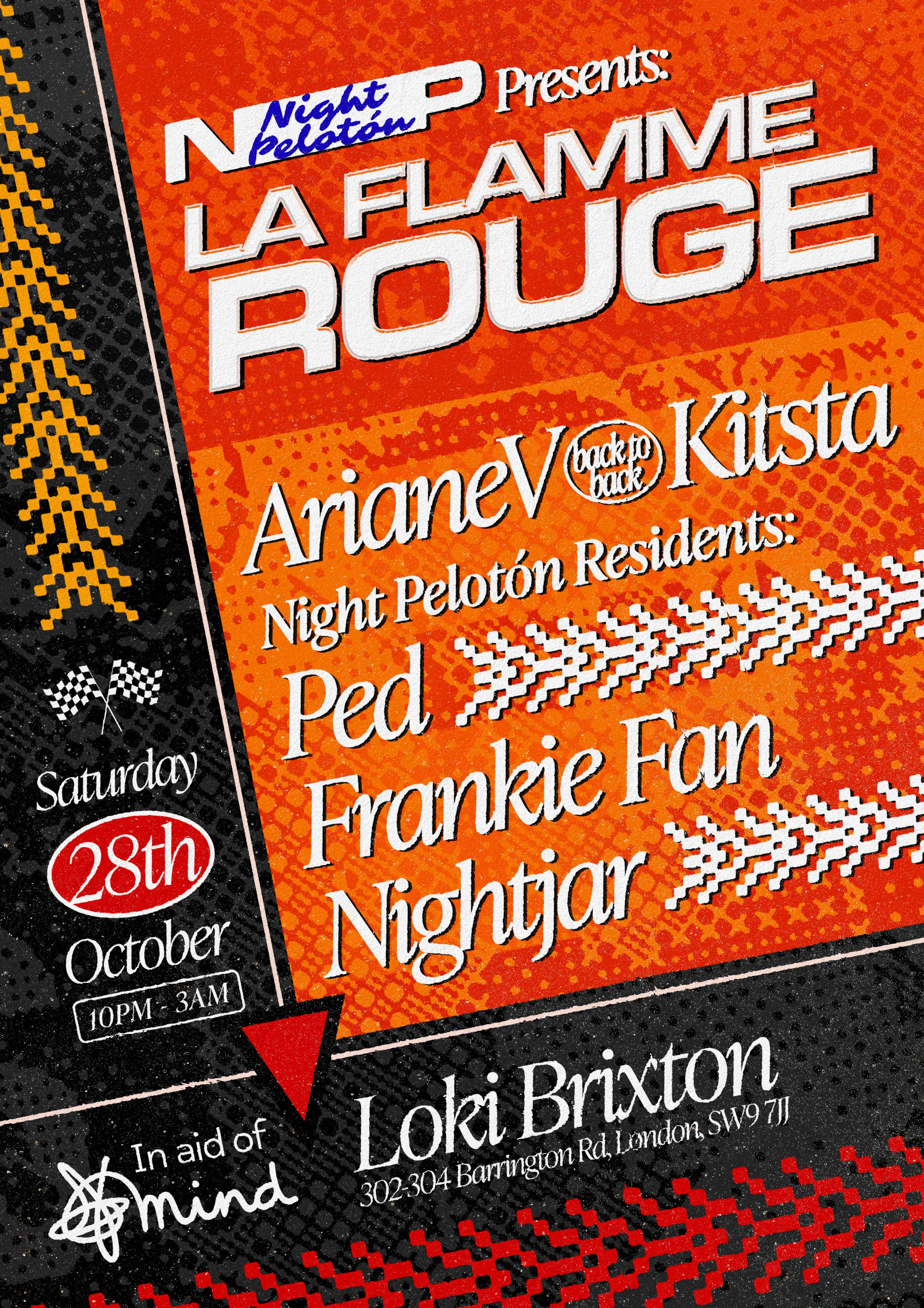 Night Pelotón presents: La Flamme Rouge at Loki, London