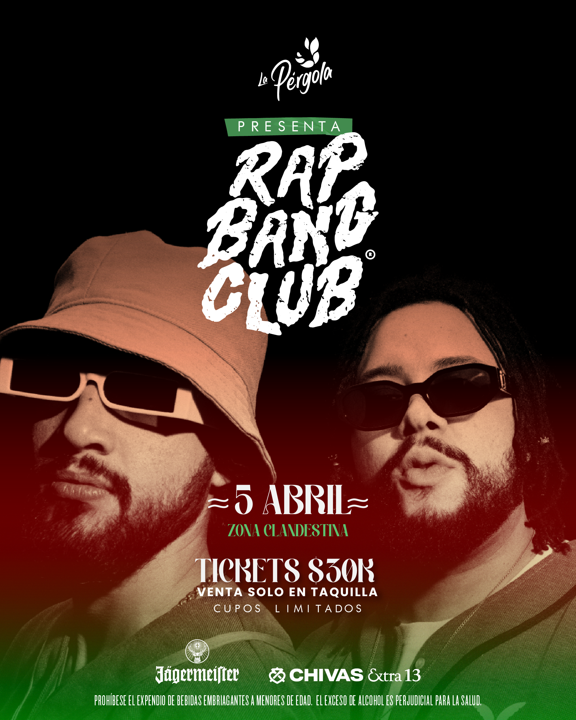 RAP BANG CLUB at La Pérgola, Colombia