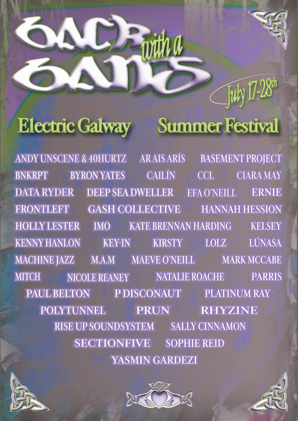 Back with a Bang: CCL, Kenny Hanlon, BNKRPT, Natalie Roache, Lolz, Gash ...