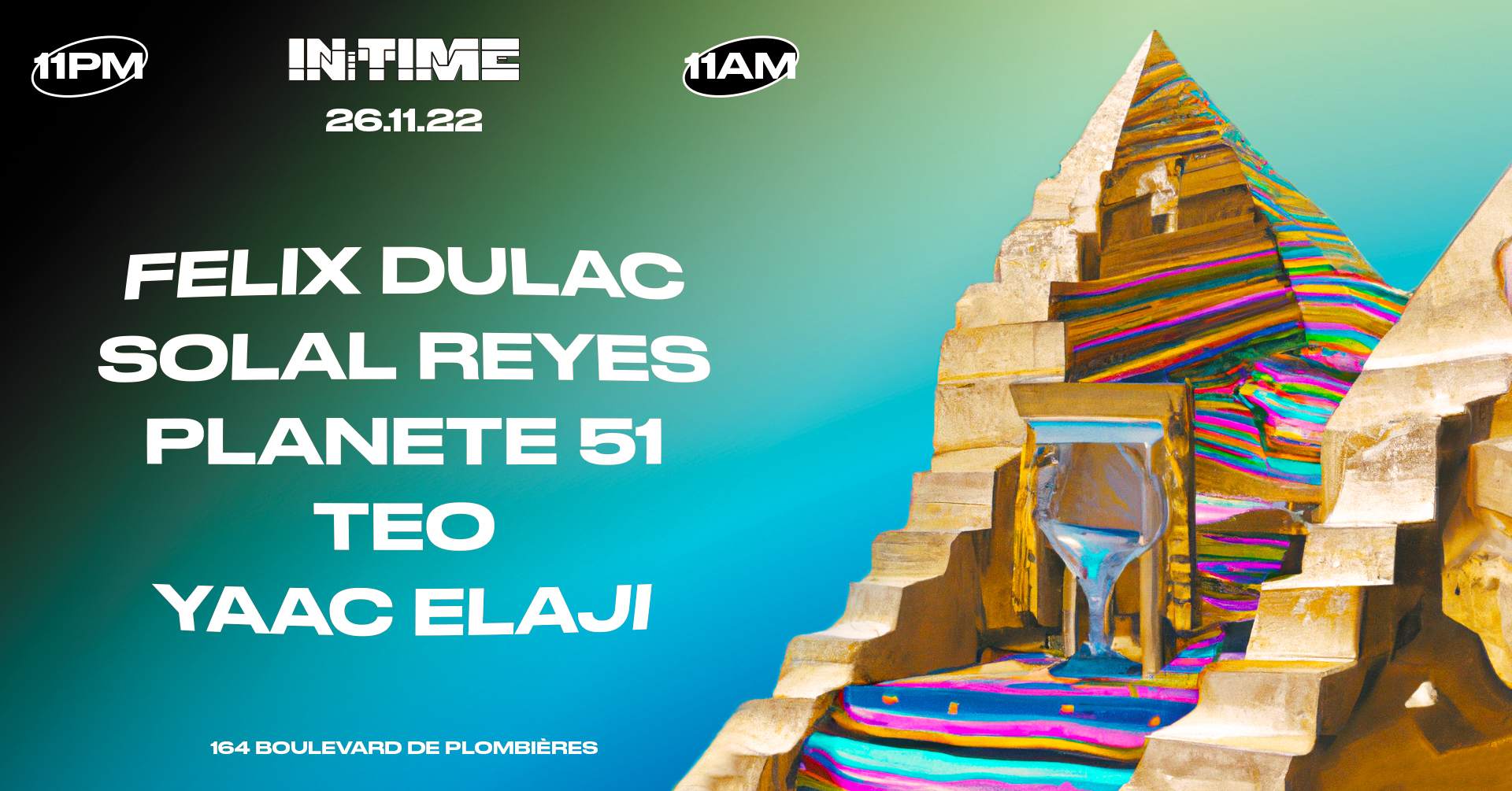 Kermesse In:time with Solal Reyes , Felix Dulac , Yaac Elaji at TBA ...