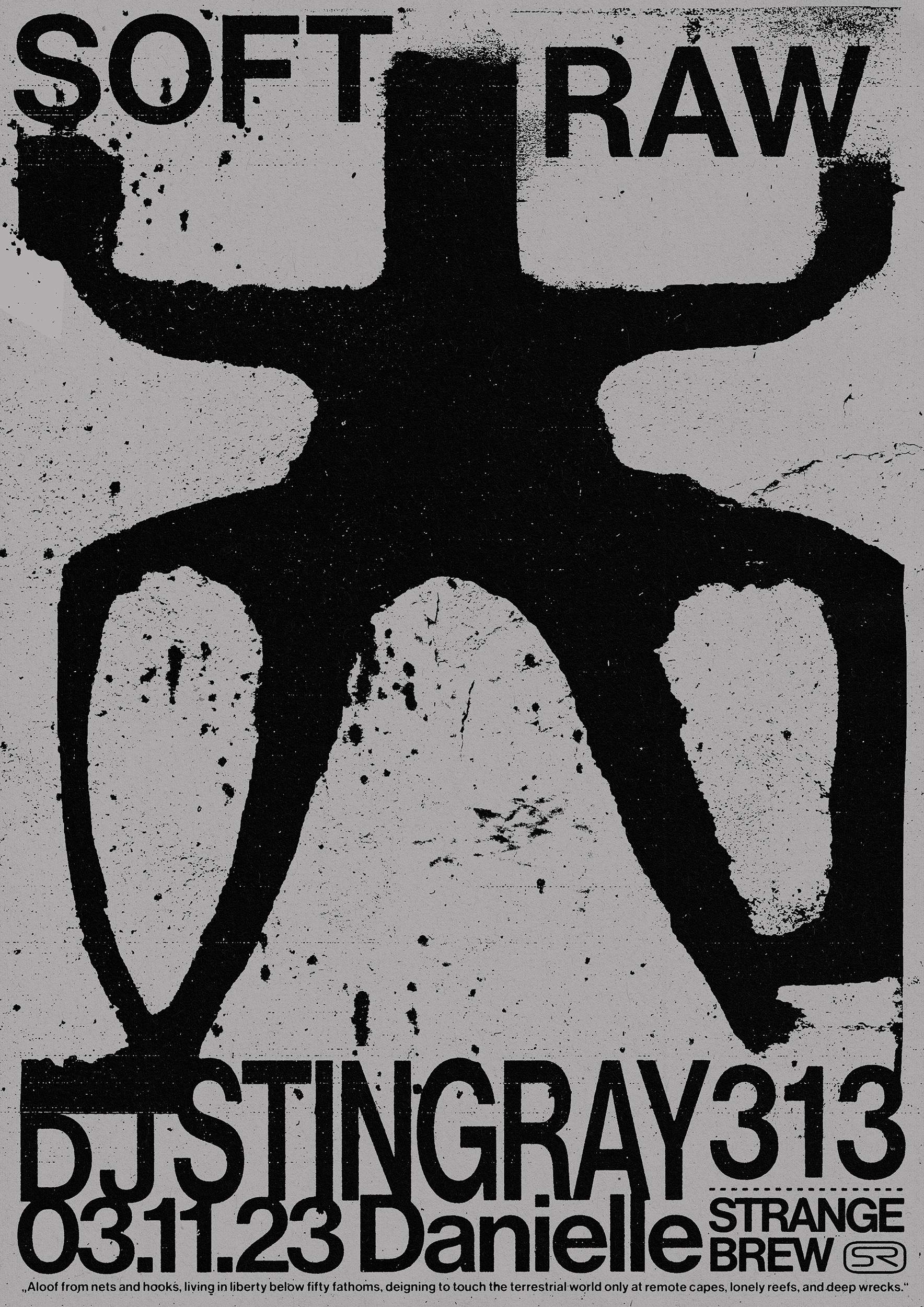 Soft Raw presents DJ Stingray 313 & Danielle at Strange Brew, Bristol