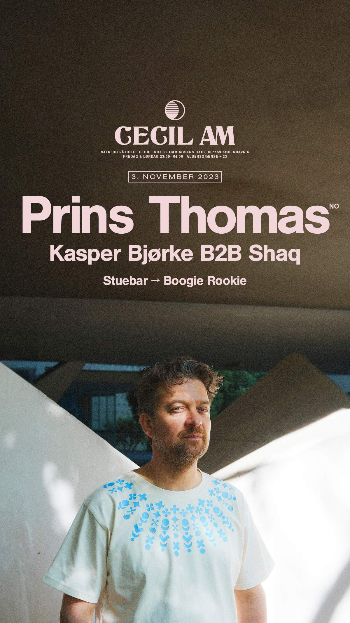 Prins Thomas (NO) + Kasper Bjørke B2B SHAQ & Boogie Rookie at Hotel ...