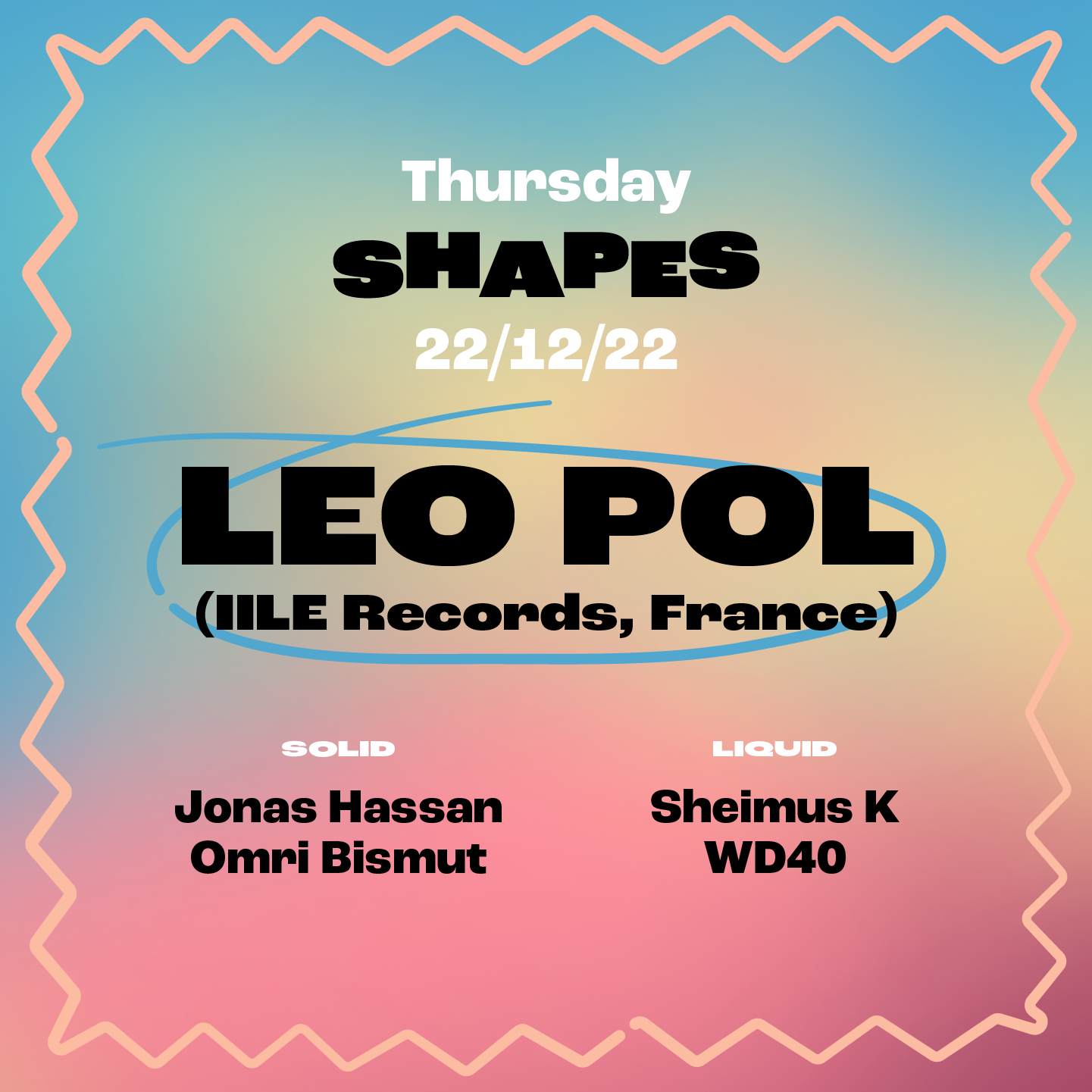 SHAPES: Leo Pol at Collabo, Tel Aviv