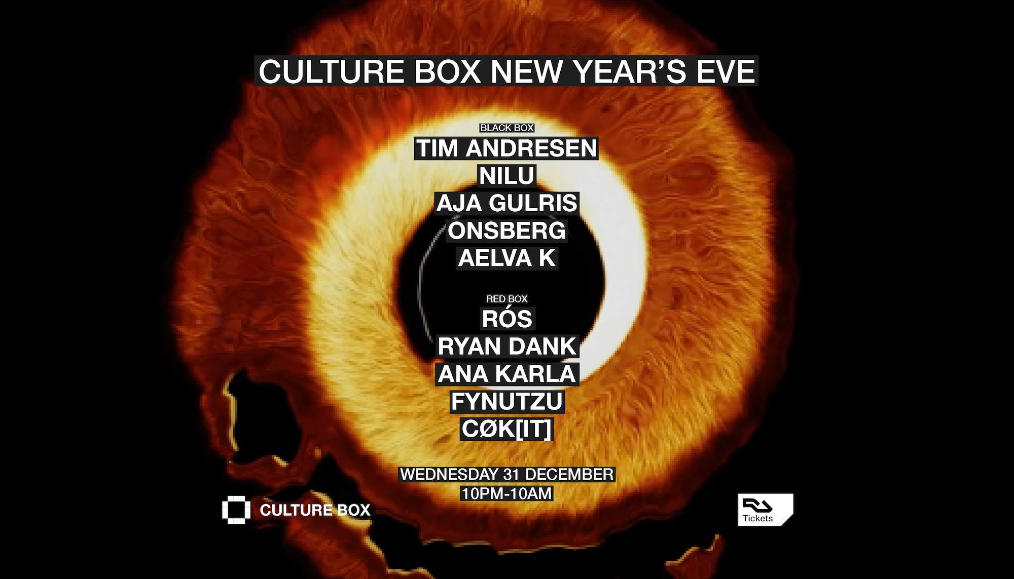 Culture Box New Year's Eve at Culture Box, Copenhagen