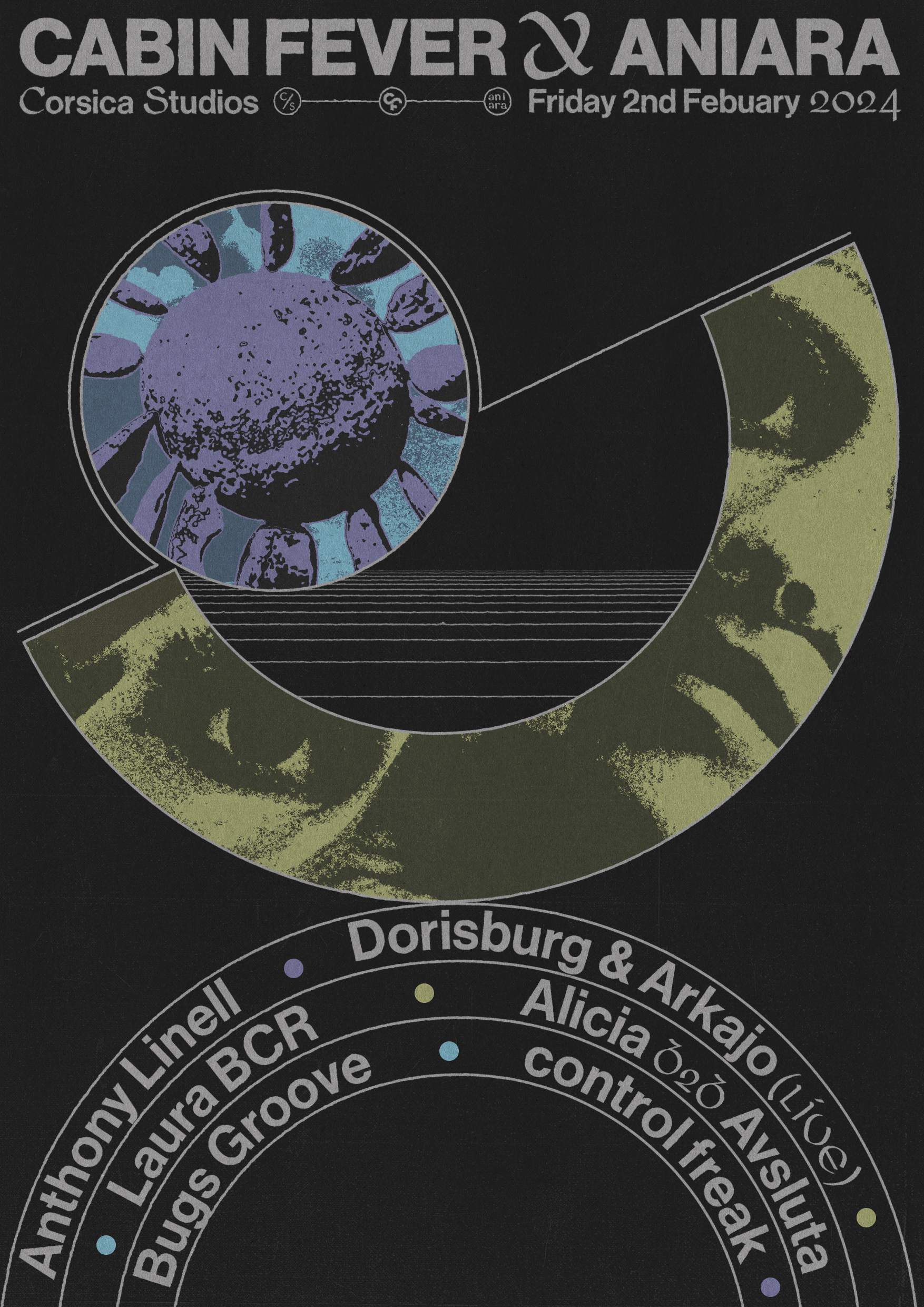 Cabin Fever x Aniara: Anthony Linell, Dorisburg & Arkajo (live), Laura ...