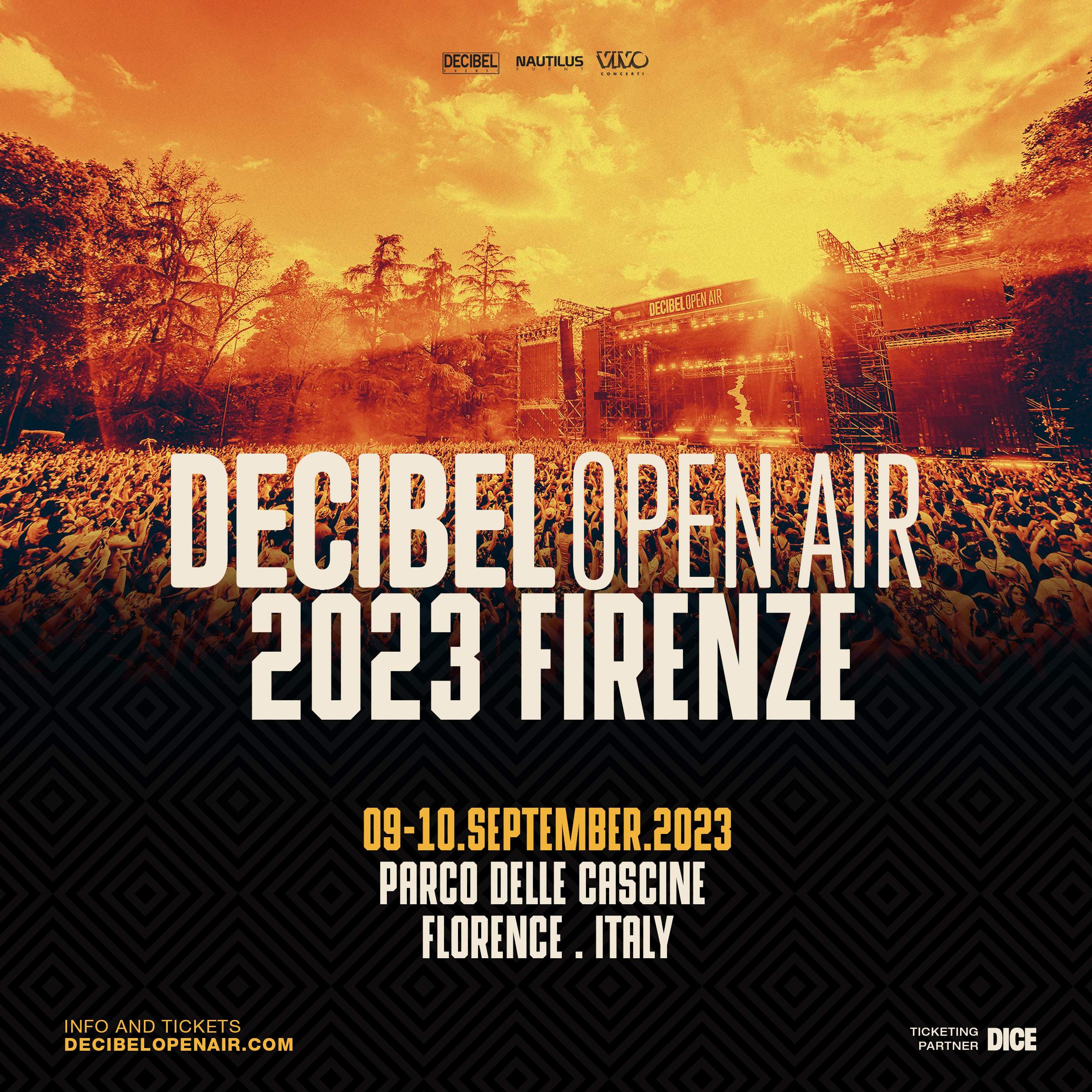 DECIBEL OPEN AIR 2023 at TBA, Florence