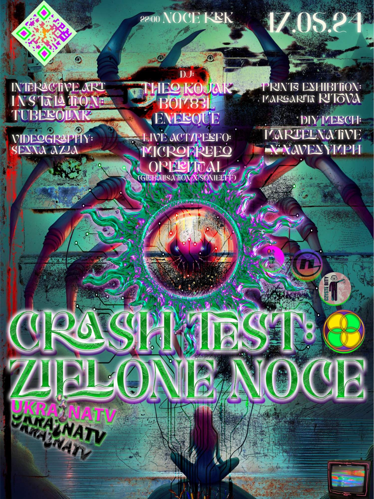 CRASH TEST: ZIELONE NOCE at Noce KRK, Krakow