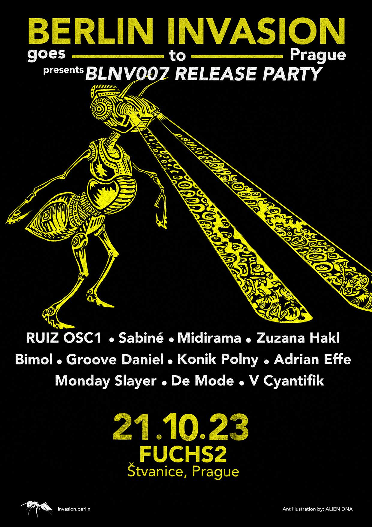 Berlin Invasion goes to Prague #2 at Fuchs2, Prague