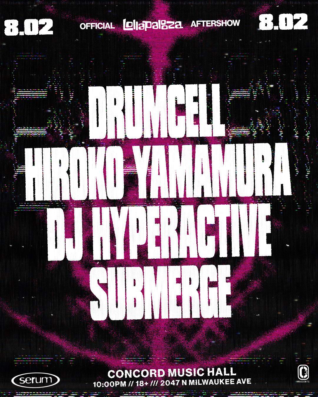 Official Lollapalooza Aftershow: Hiroko Yamamura / Drumcell / DJ ...