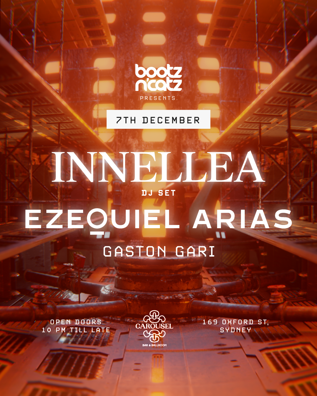 Innellea (DJ Set) & Ezequiel Arias - Carousel, Sydney at Carousel Bar ...