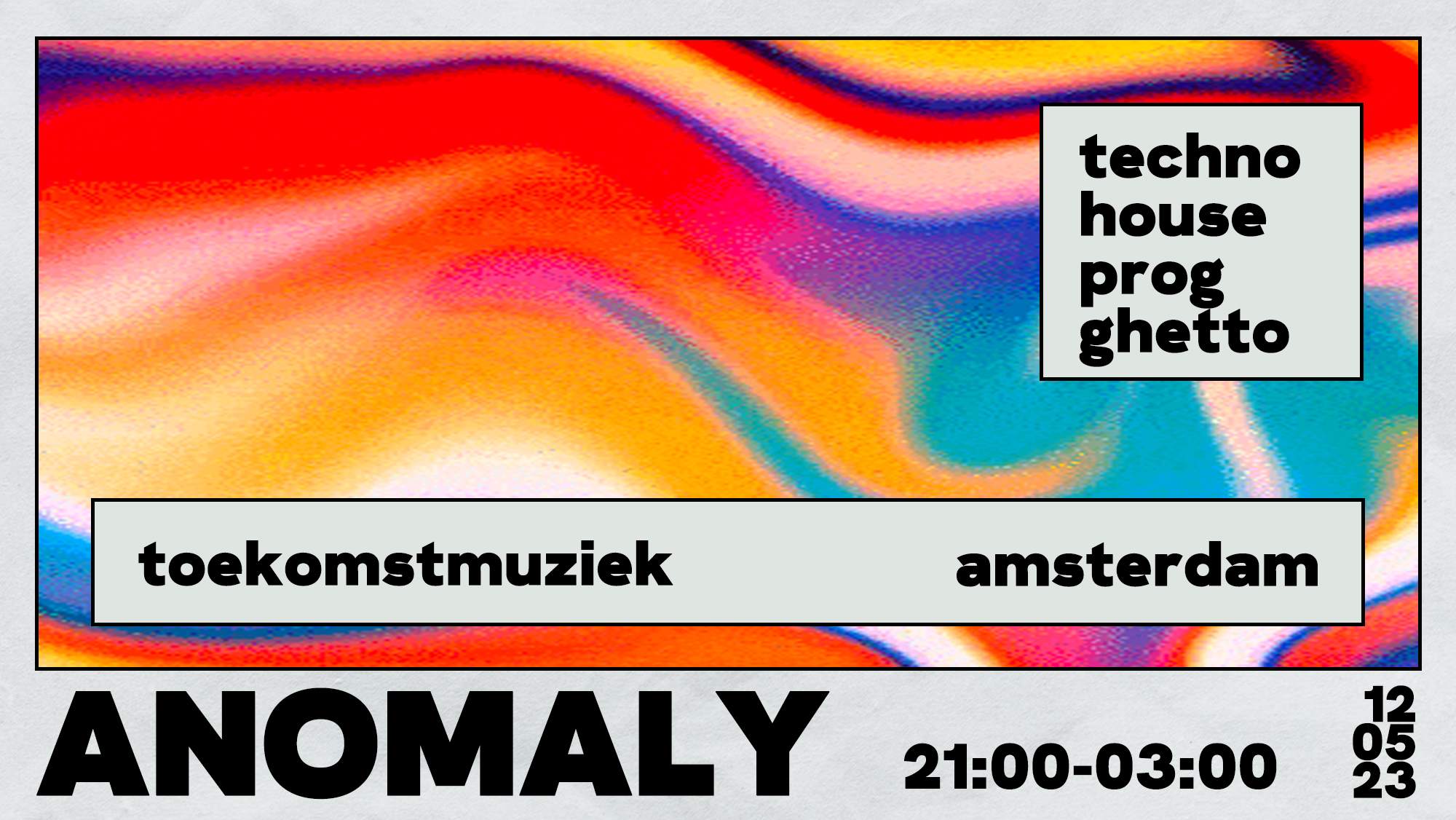 ANOMALY at Toekomstmuziek, Amsterdam