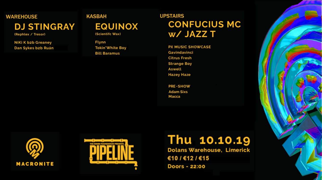 Macronite X Pipeline at Dolan's Warehouse, Limerick