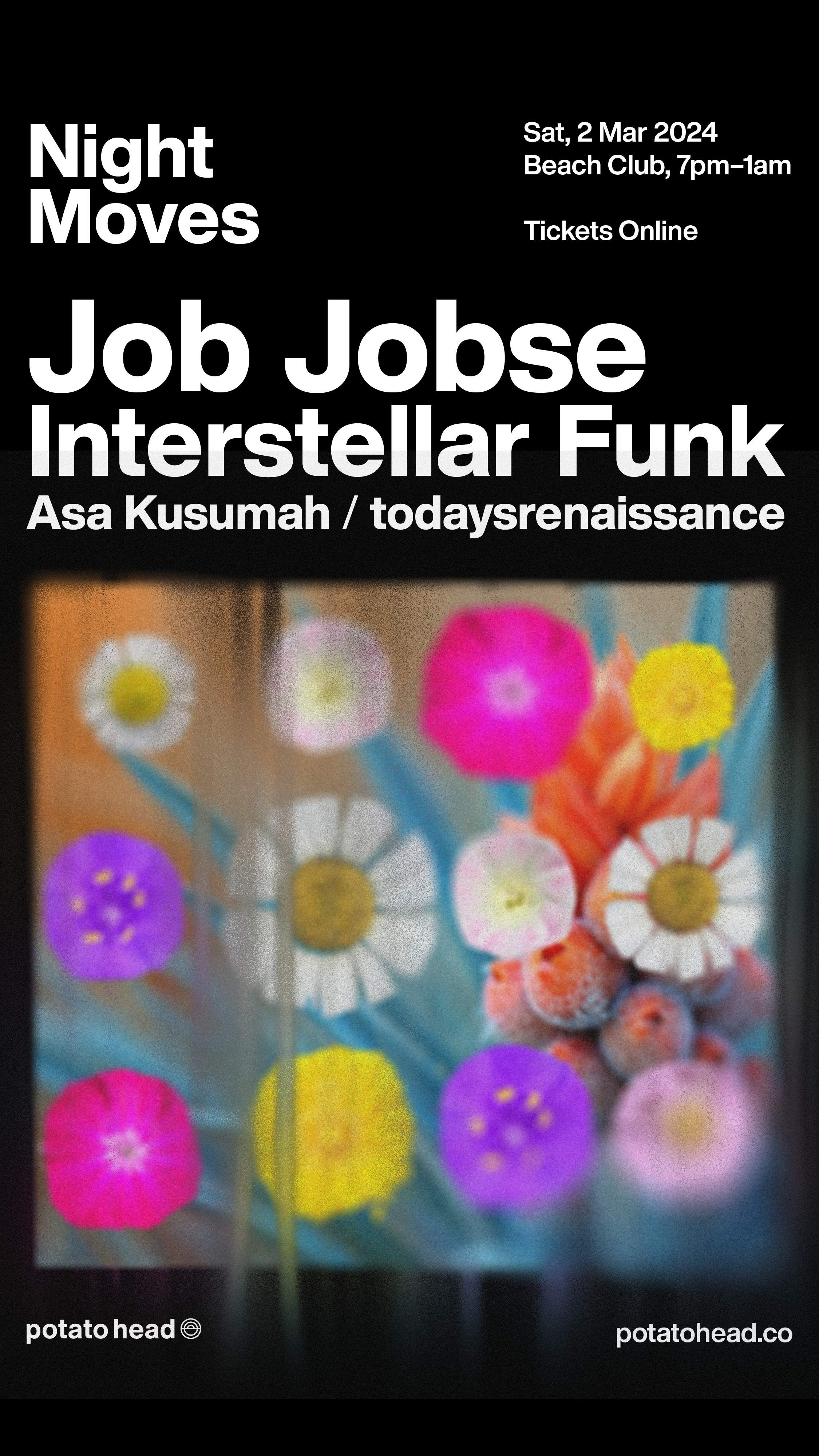 Night Moves ft Job Jobse, Interstellar Funk, Asa Kusumah, and ...