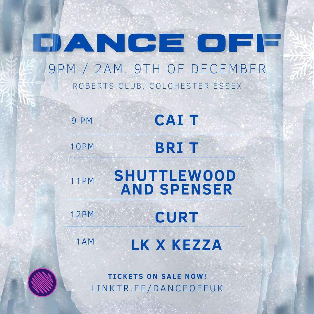 Danceoff at Roberts Colchester, South + East