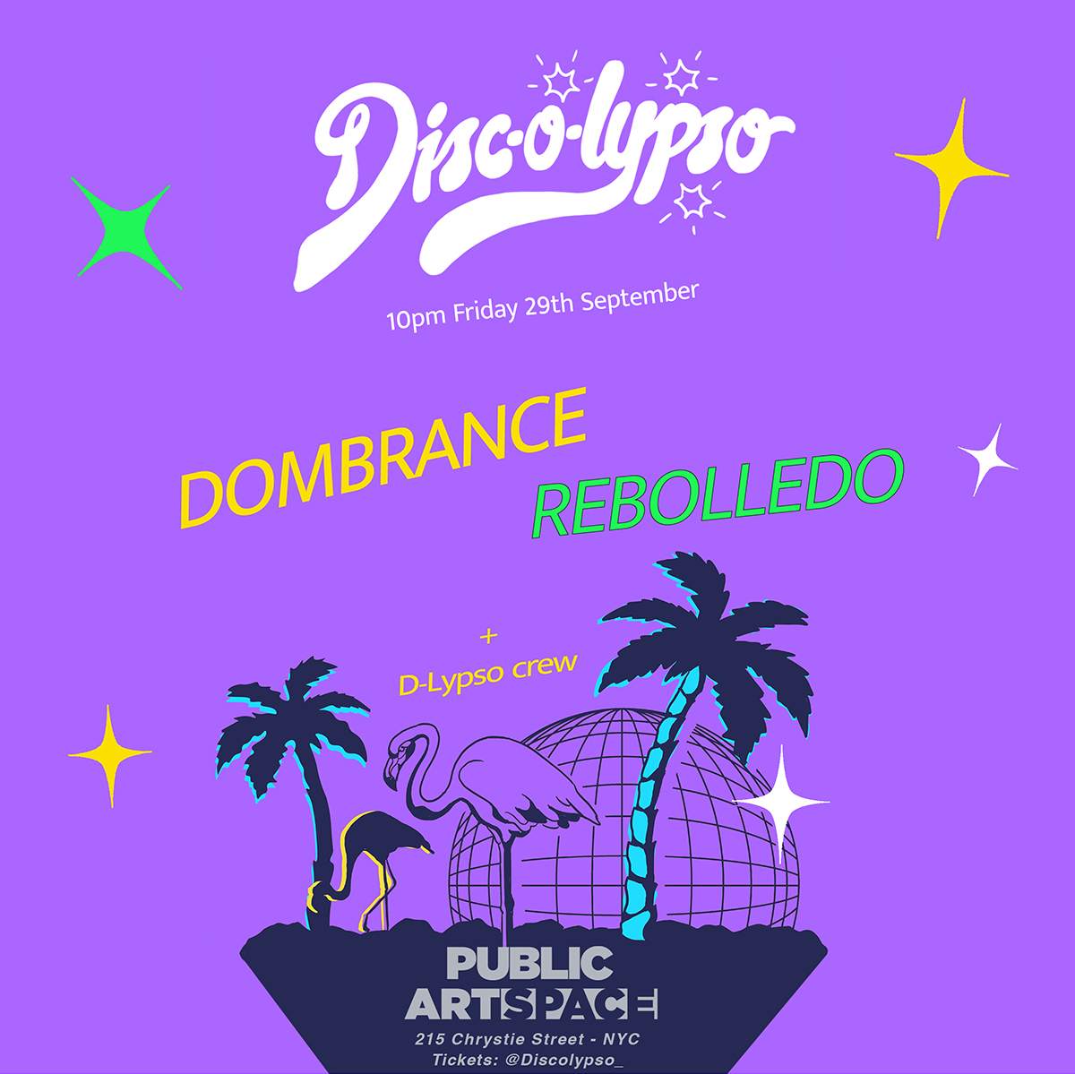 DISC-O-LYPSO NYC at ARTSPACE, New York City