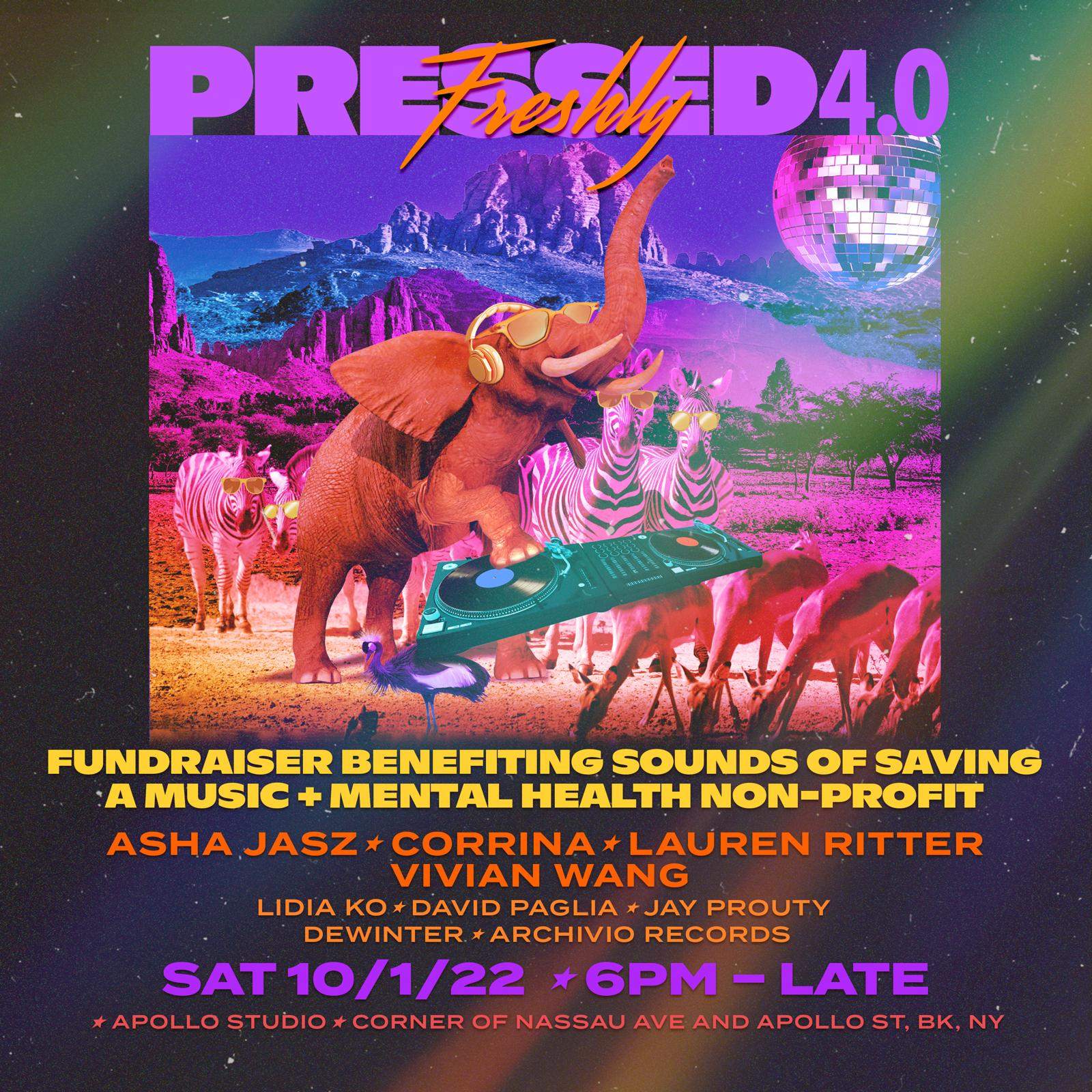 Freshly Pressed 004 at Apollo Studio, New York City