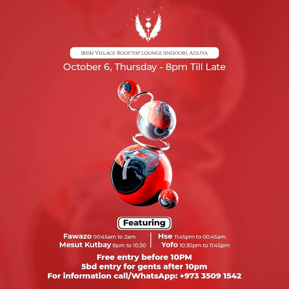 TECHNO THURSDAY at Irish Village, Bahrain