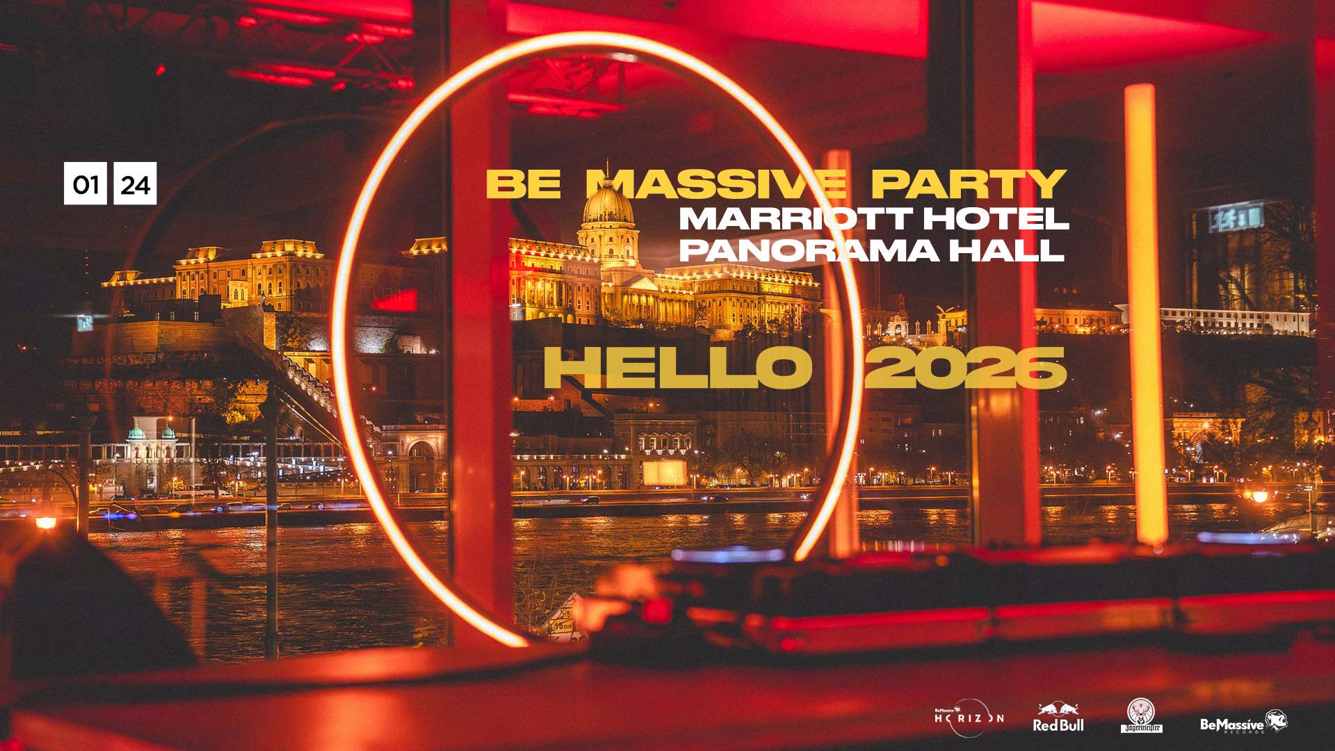 Be Massive Party HELLO 2026 - Marriott Hotel Panorama Hall at Marriott ...