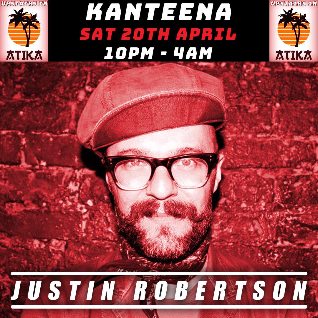 Justin Robertson at Kanteena, North