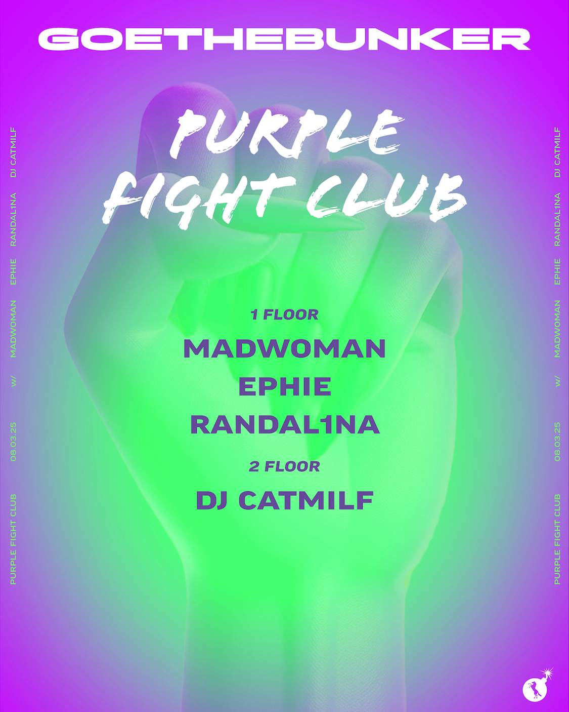 Purple Fight Club with madwoman, EPHIE, randal1na, DJ Catmilf at ...