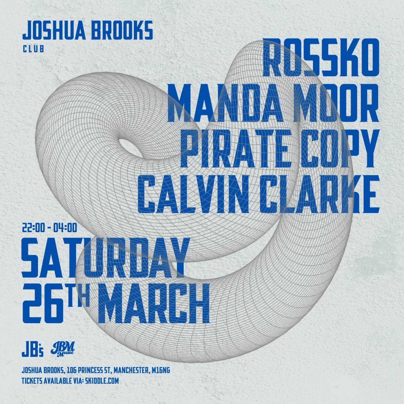 Joshua Brooks - Rossko & Manda Moor em Joshua Brooks, Manchester