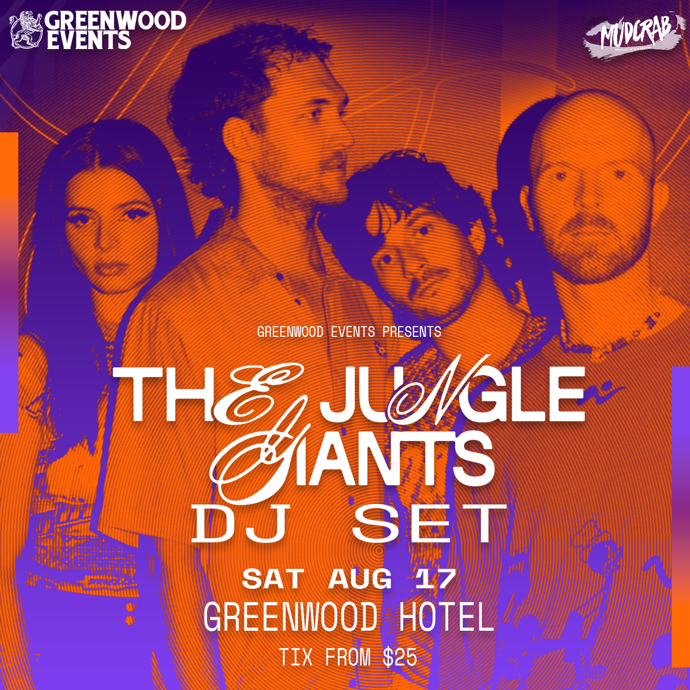 Jungle Giants DJ Set - Greenwood Hotel at The Greenwood Hotel, Sydney