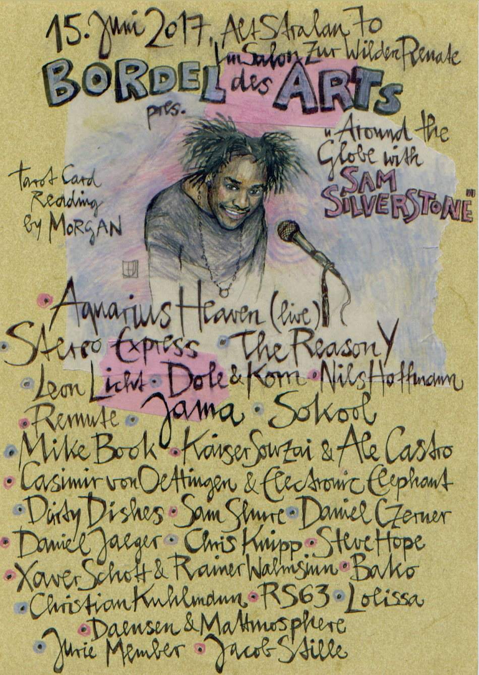 Bordel Des Arts - Around the Globe with Sam Silverstone at Renate, Berlin