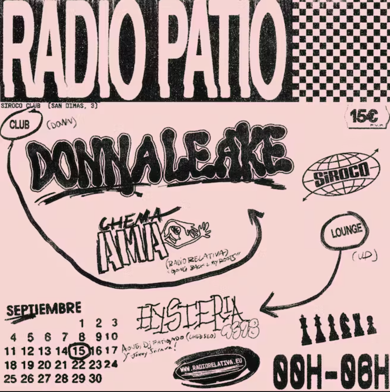 Radio Patio at Sala Siroco, Madrid