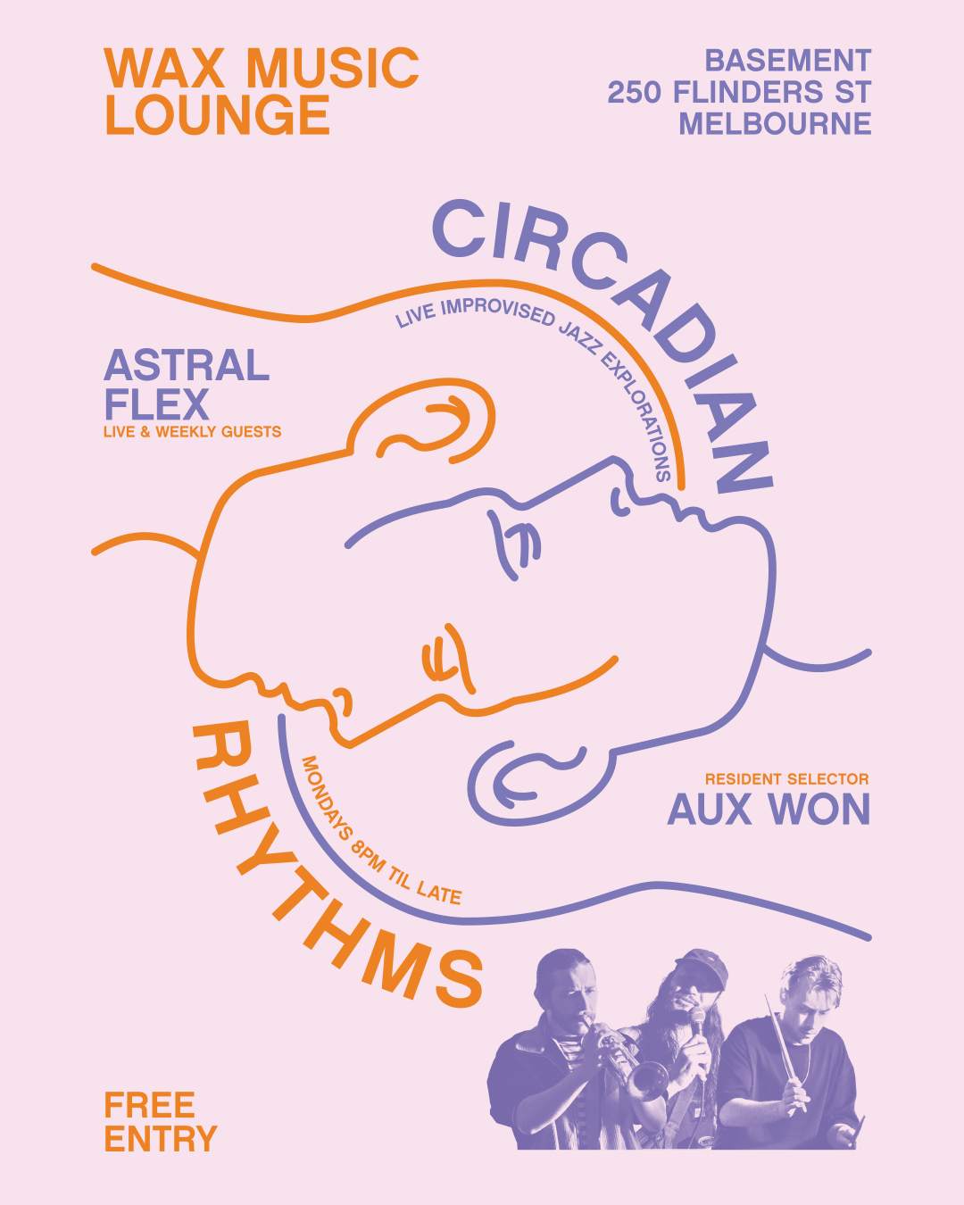 CIRCADIAN RHYTHMS at Wax Music Lounge, Melbourne · Tickets