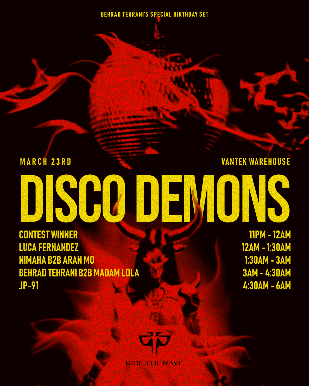 DISCO DEMONS at Vantek Warehouse, Vancouver
