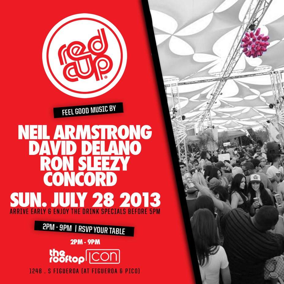 RED CUP! Sunday Rooftop Party with DJs Neil Armstrong, David Delano ...