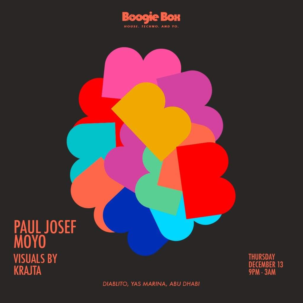 Boogie Box with Paul Josef + Moyo bij Diablito, Yas Marina, Abu Dhabi