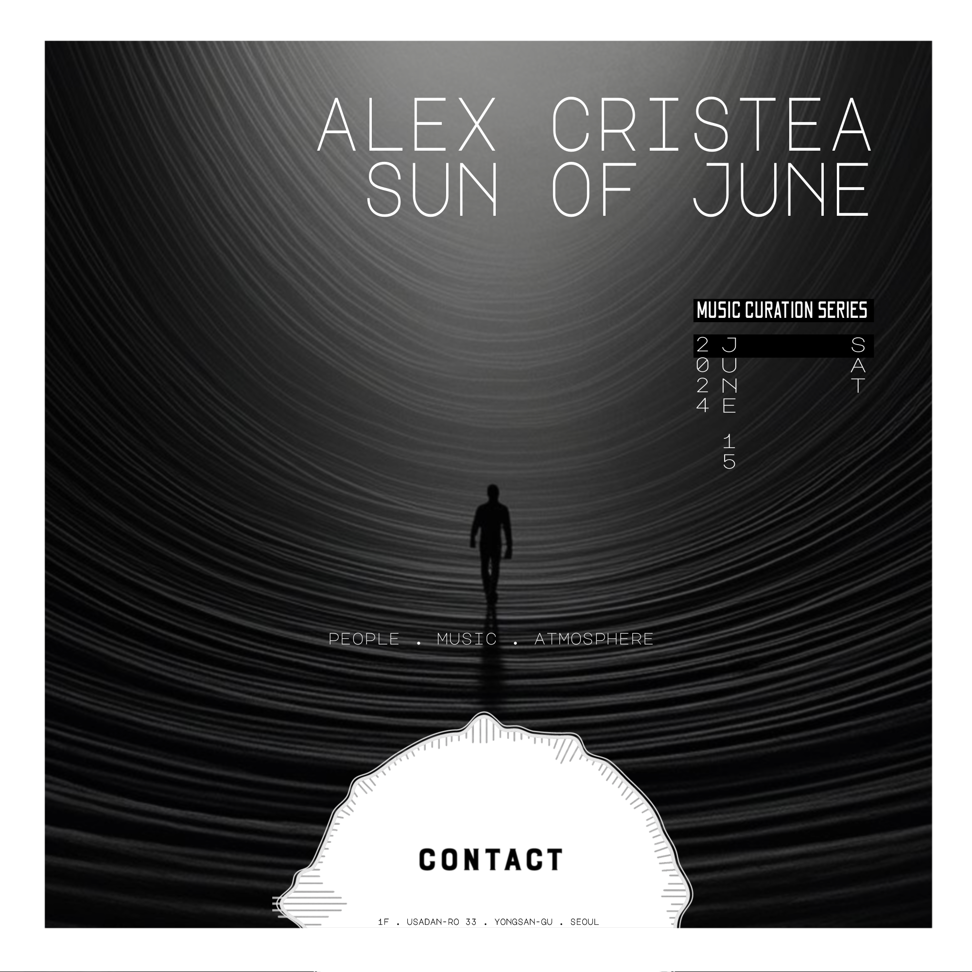 Contact International INVITE: Alex Cristea & Sun of June en Contact, Seoul