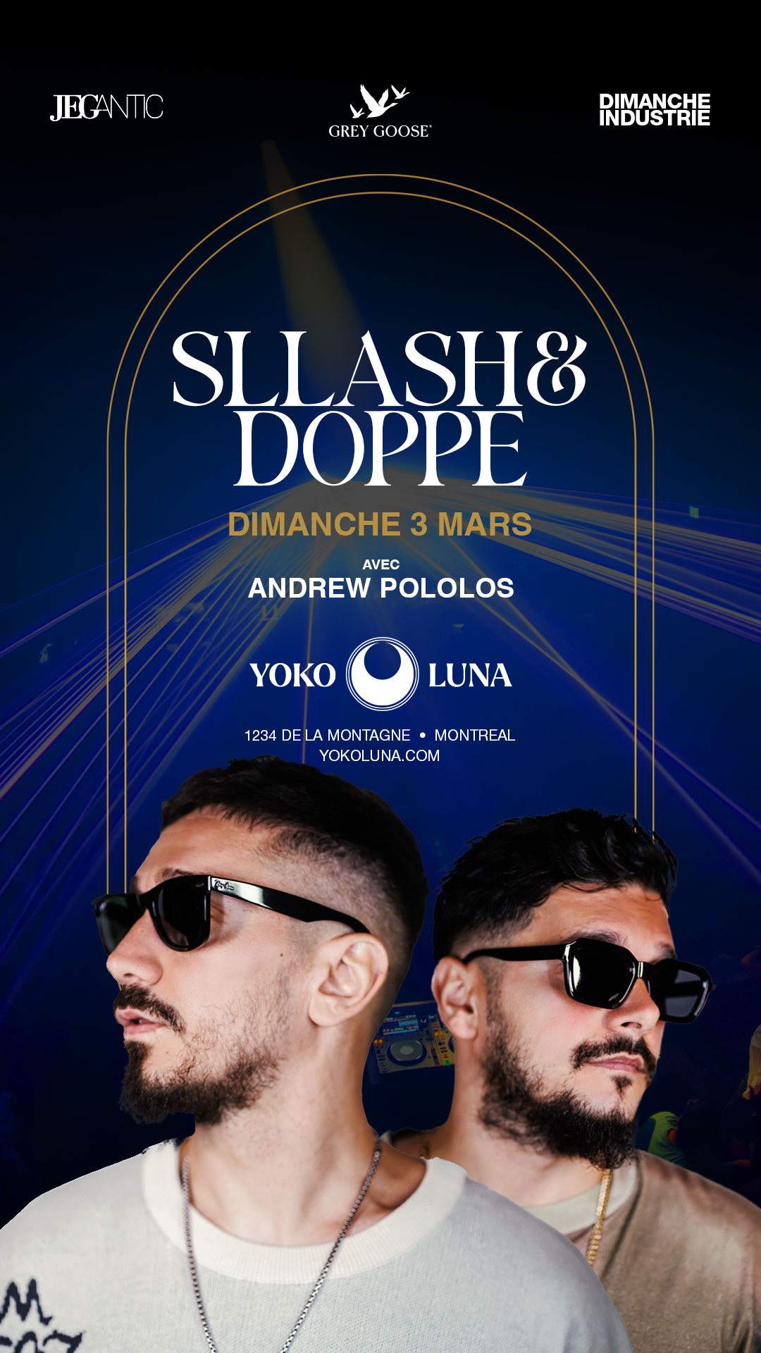 Sllash & Doppe at Yoko Luna, Montreal