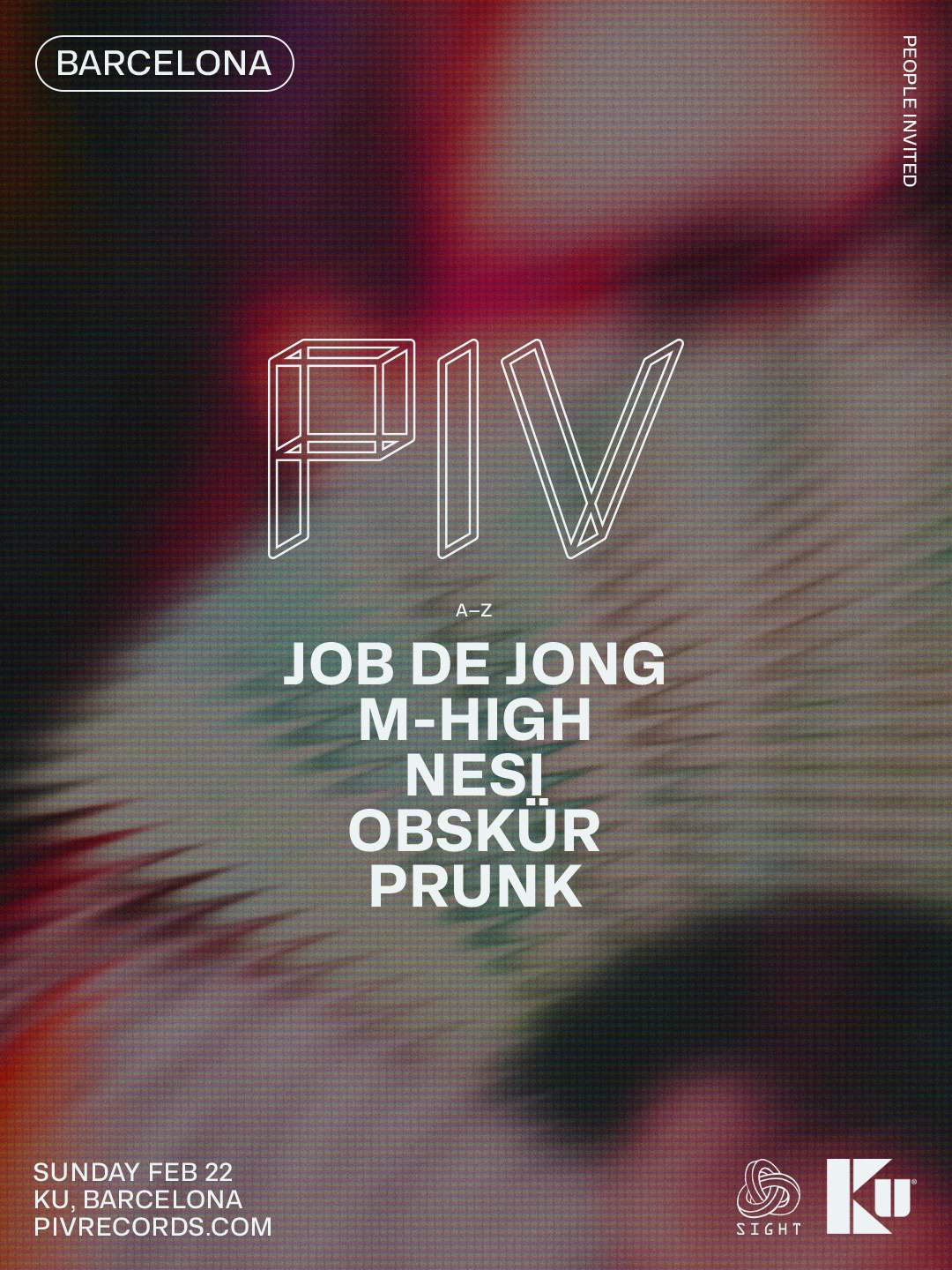 PIV BARCELONA at Ku Barcelona, Barcelona