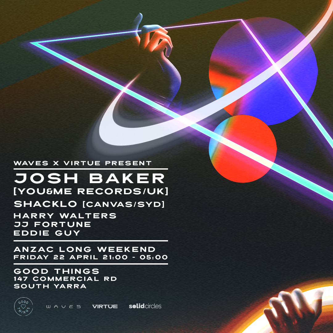 WAVES & Virtue Ft. Josh Baker (UK) bij Good Things, Melbourne