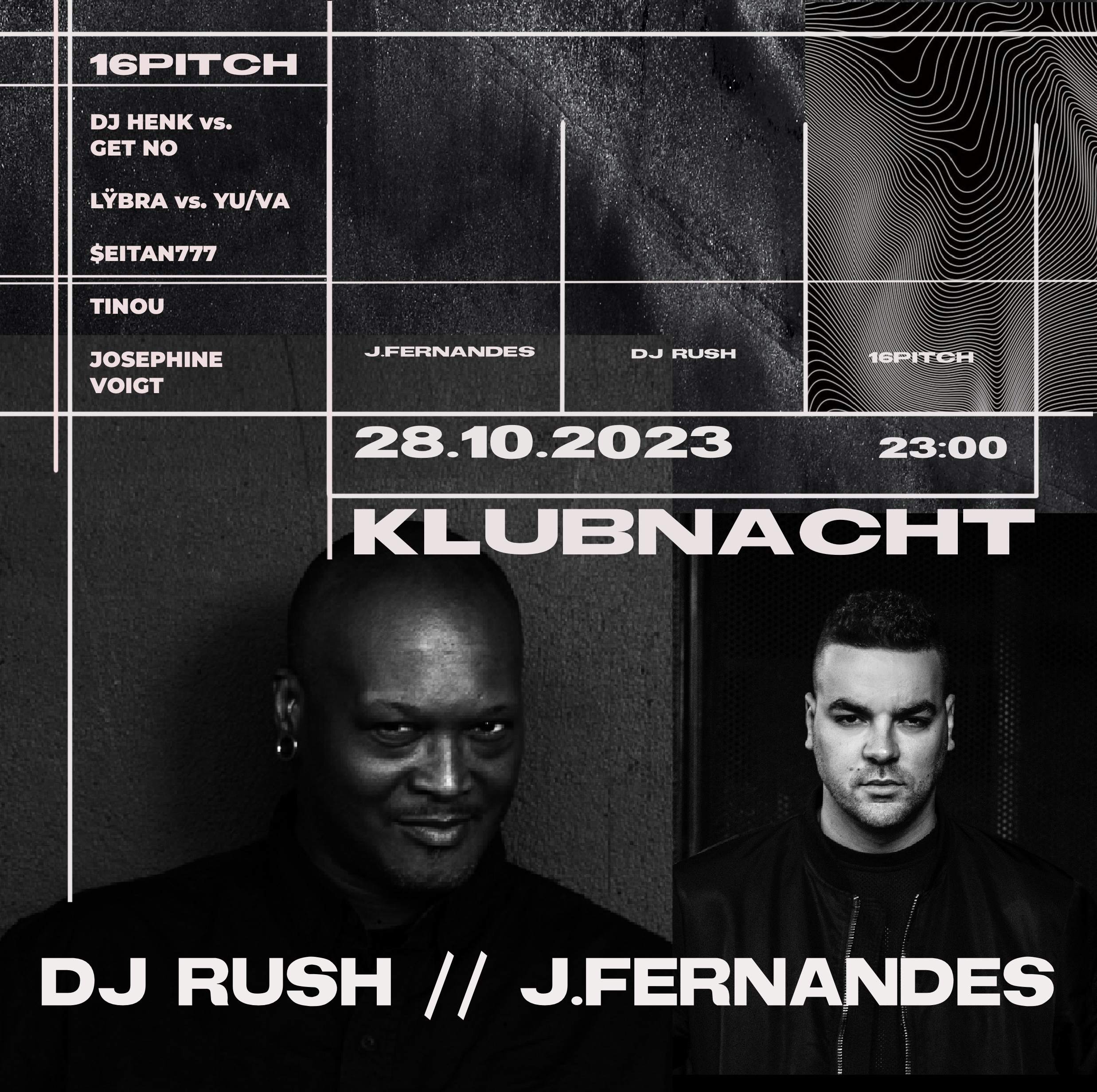 SUICIDE KLUBNACHT // DJ RUSH x 16PITCH en Lokschuppen Berlin, Berlin