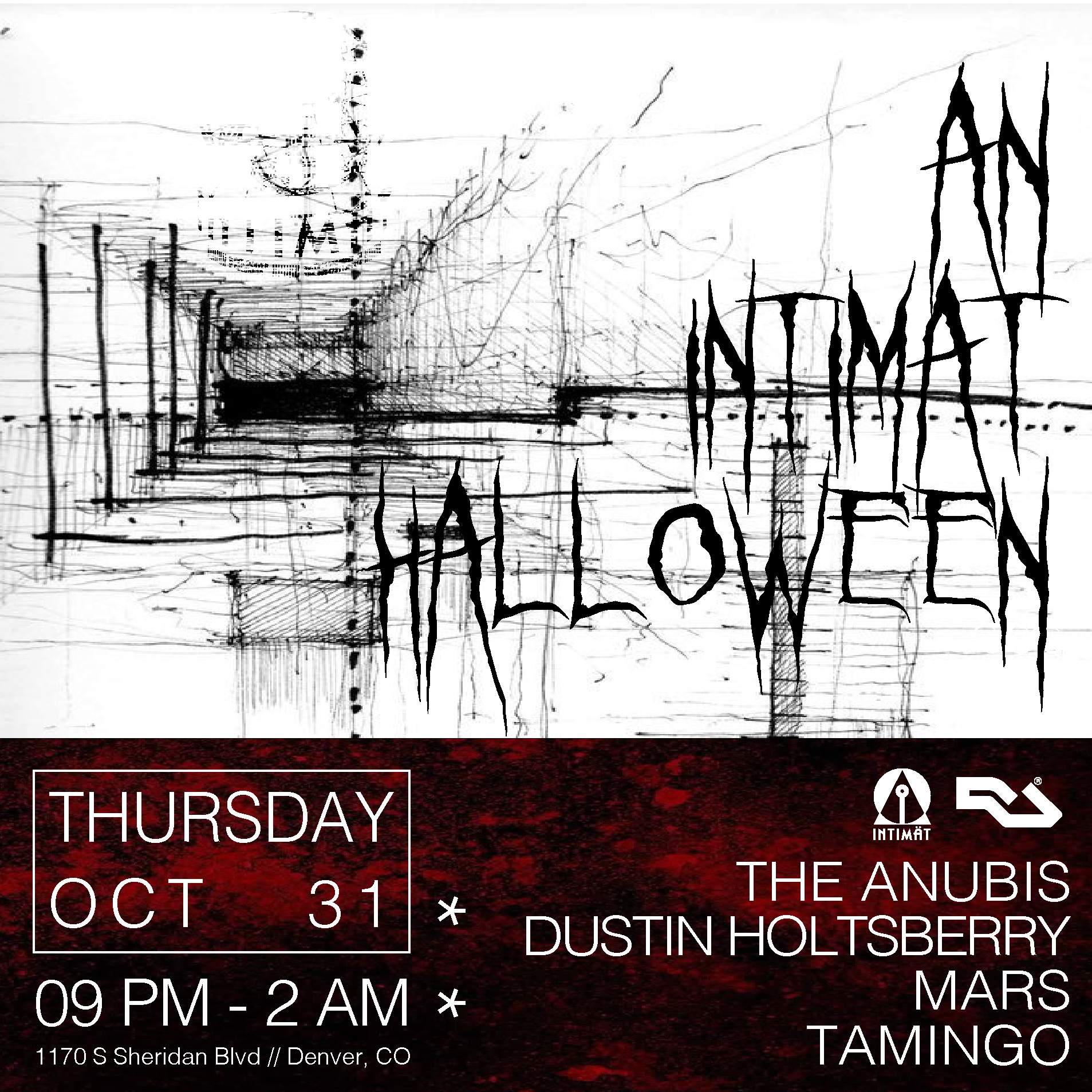 AN INTIMAT HALLOWEEN: Feat. The Anubis // Dustin Holtsberry // Mars ...