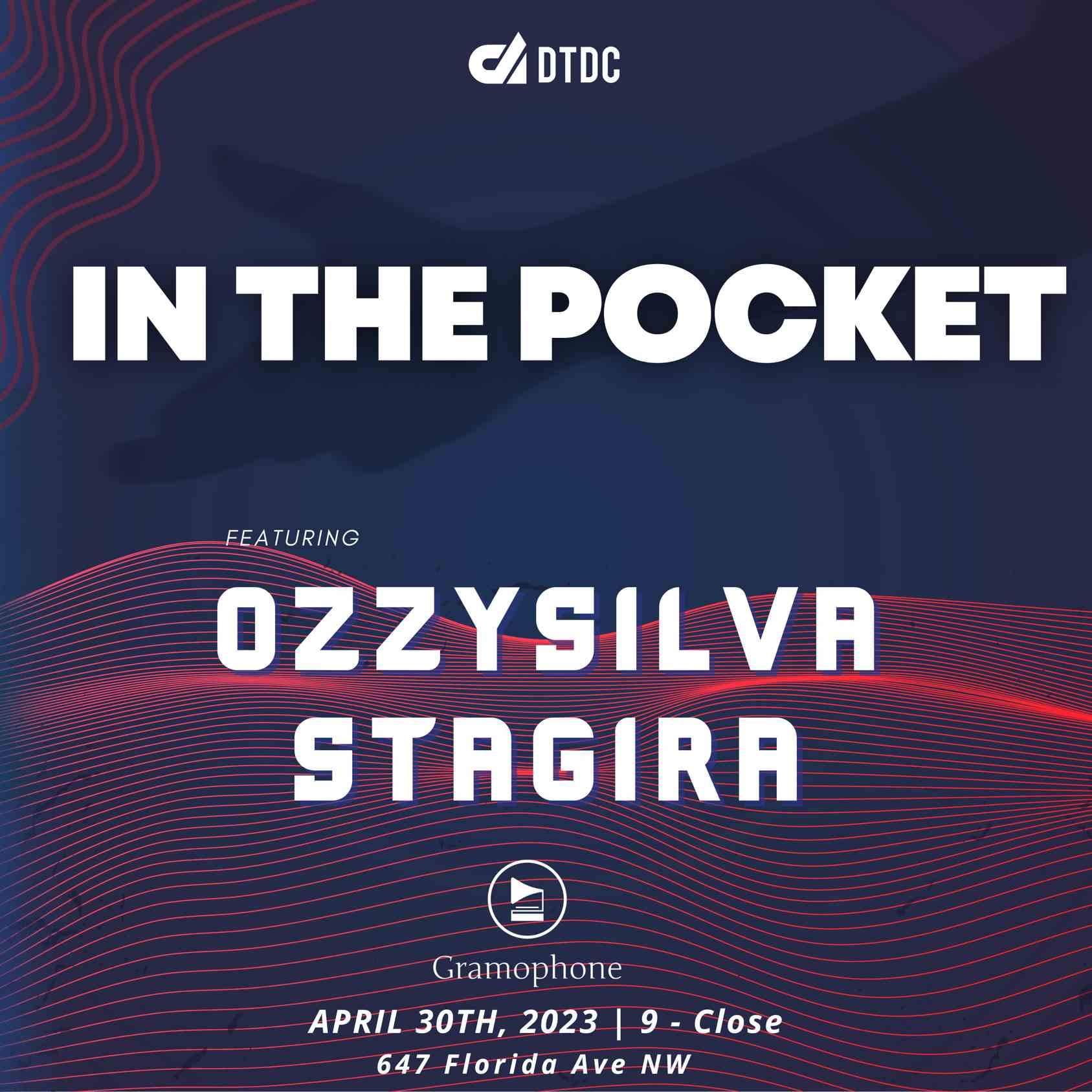 Deep Tech DC: IN THE POCKET at Gramophone DC, Washington DC