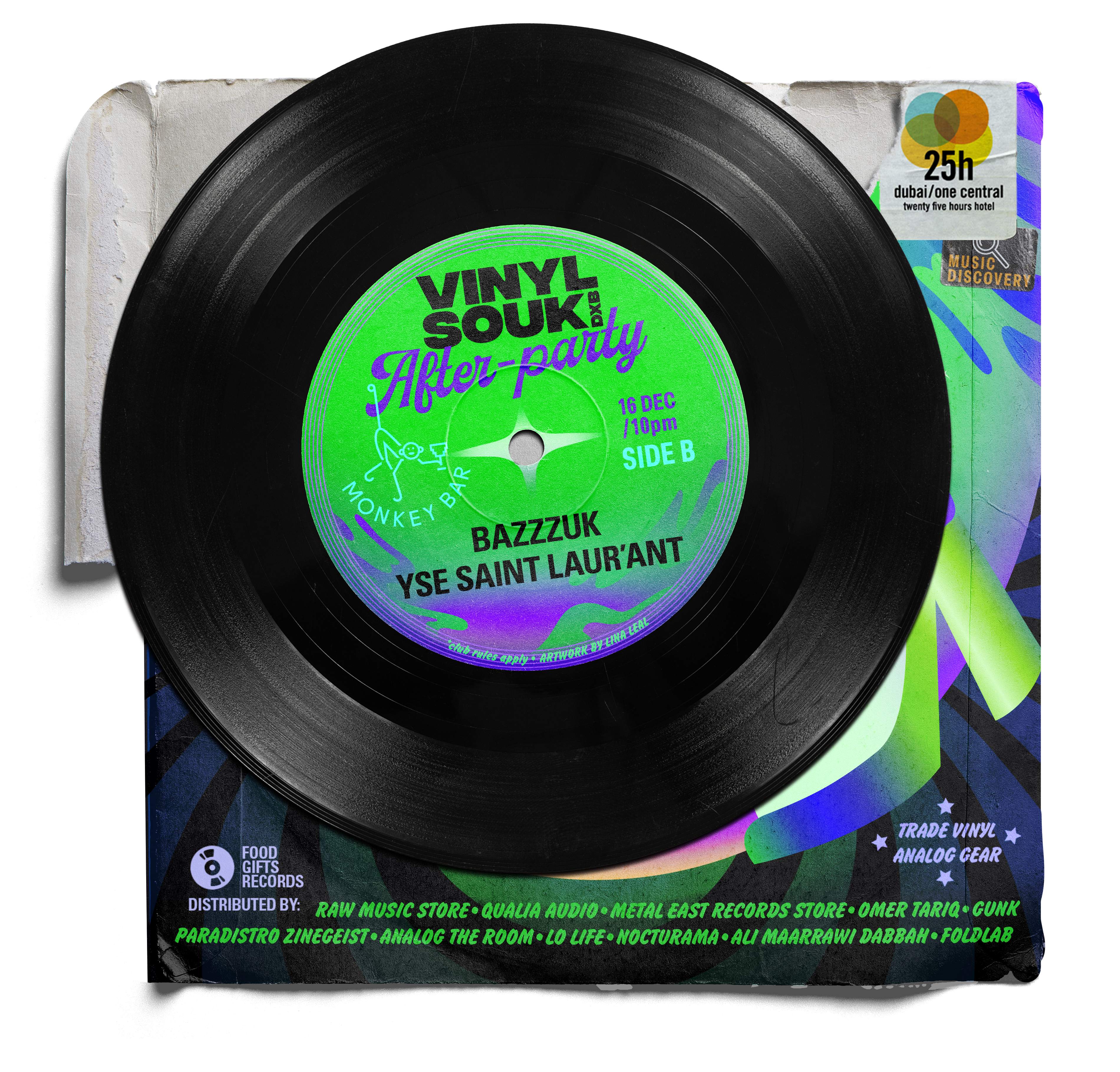 Vinyl Souk DXB After-party at Monkey Bar Dubai One Central, Dubai