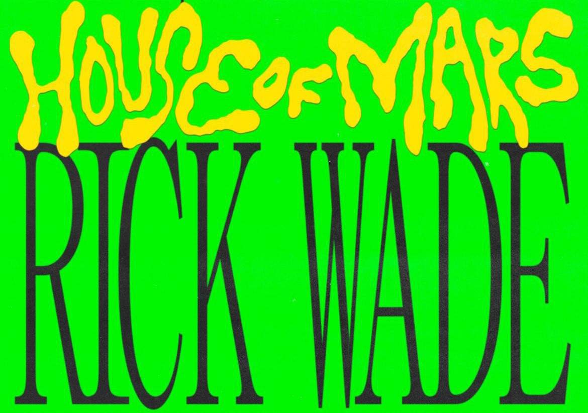 House of Mars with Rick Wade at La Terrrazza, Barcelona