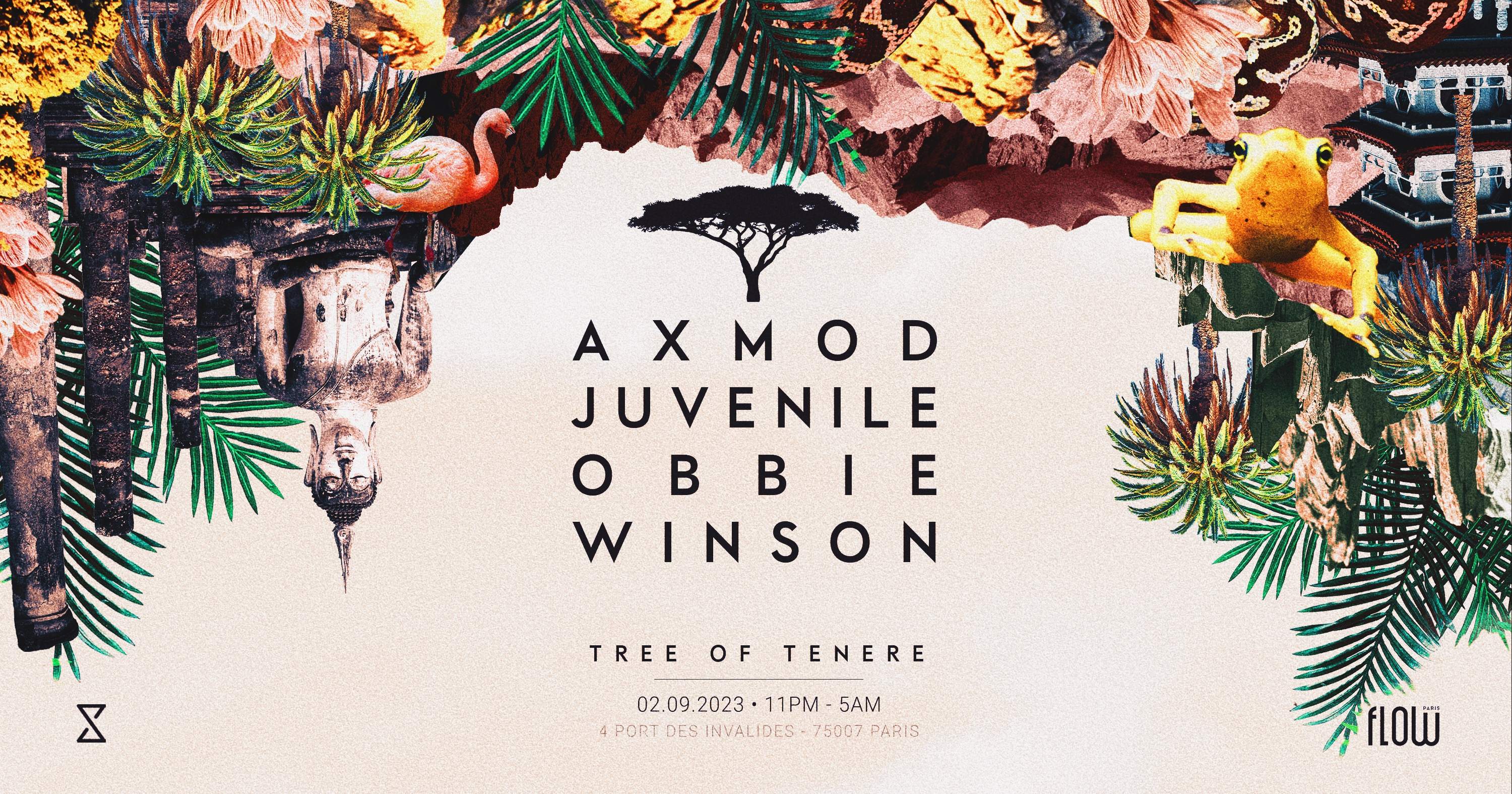 [Organic House] Tree of Ténéré x Le Flow with Obbie en Le Flow Paris, Paris