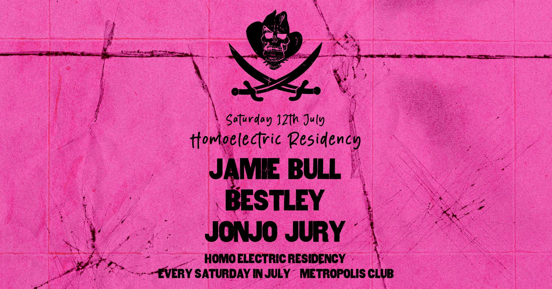 Homoelectric Residency: Week 2 with Jamie Bull, Bestley, Jonjo Jury ...